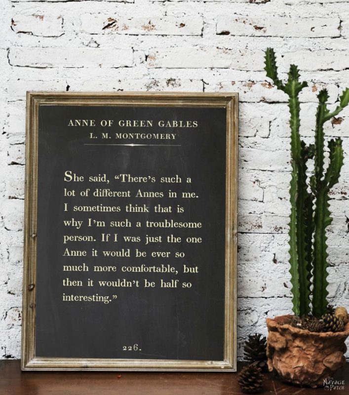 Free Printable Book Page Quote Art - The Navage Patch